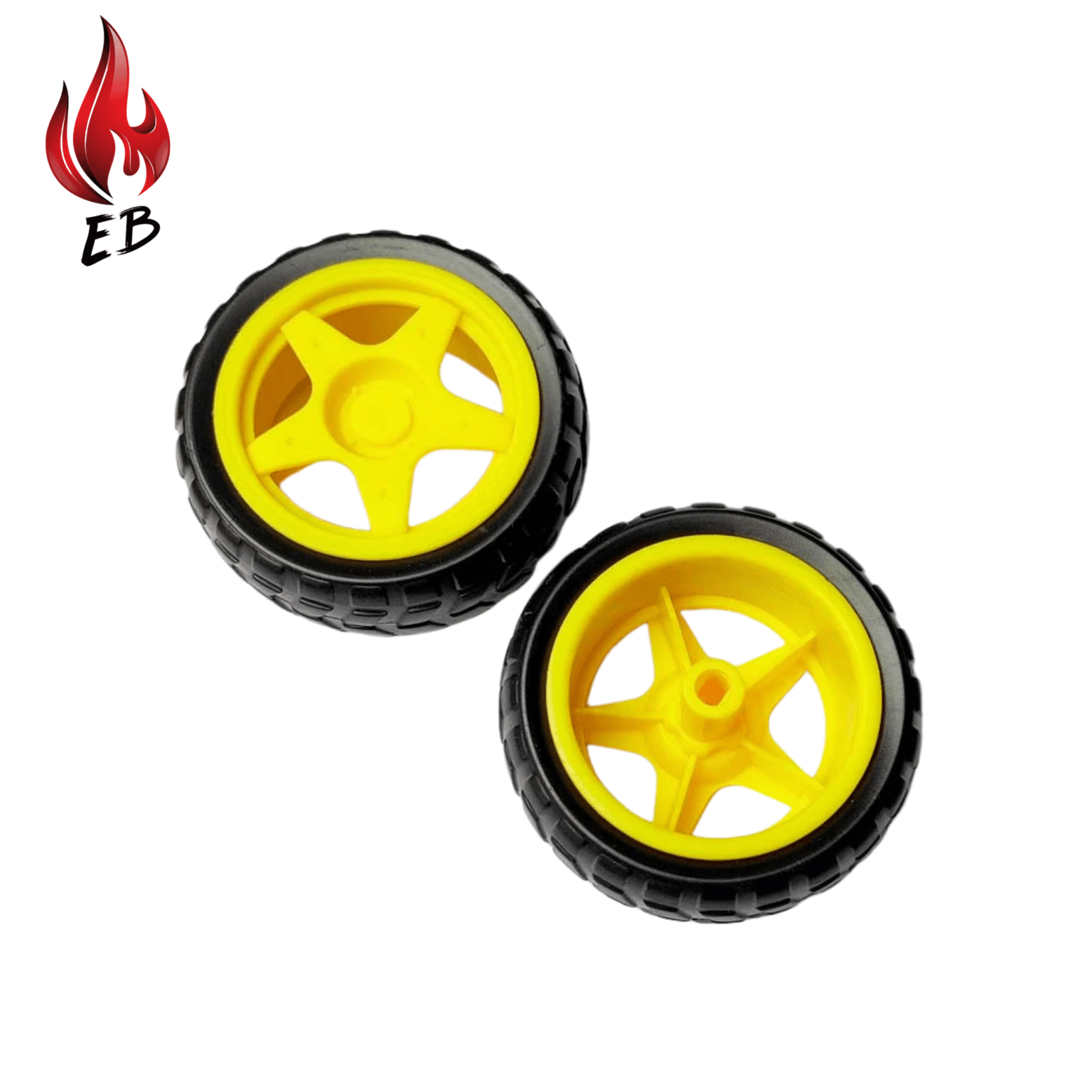 BO Motor Wheels for Robotics and DIY Projects | Electrical Bro