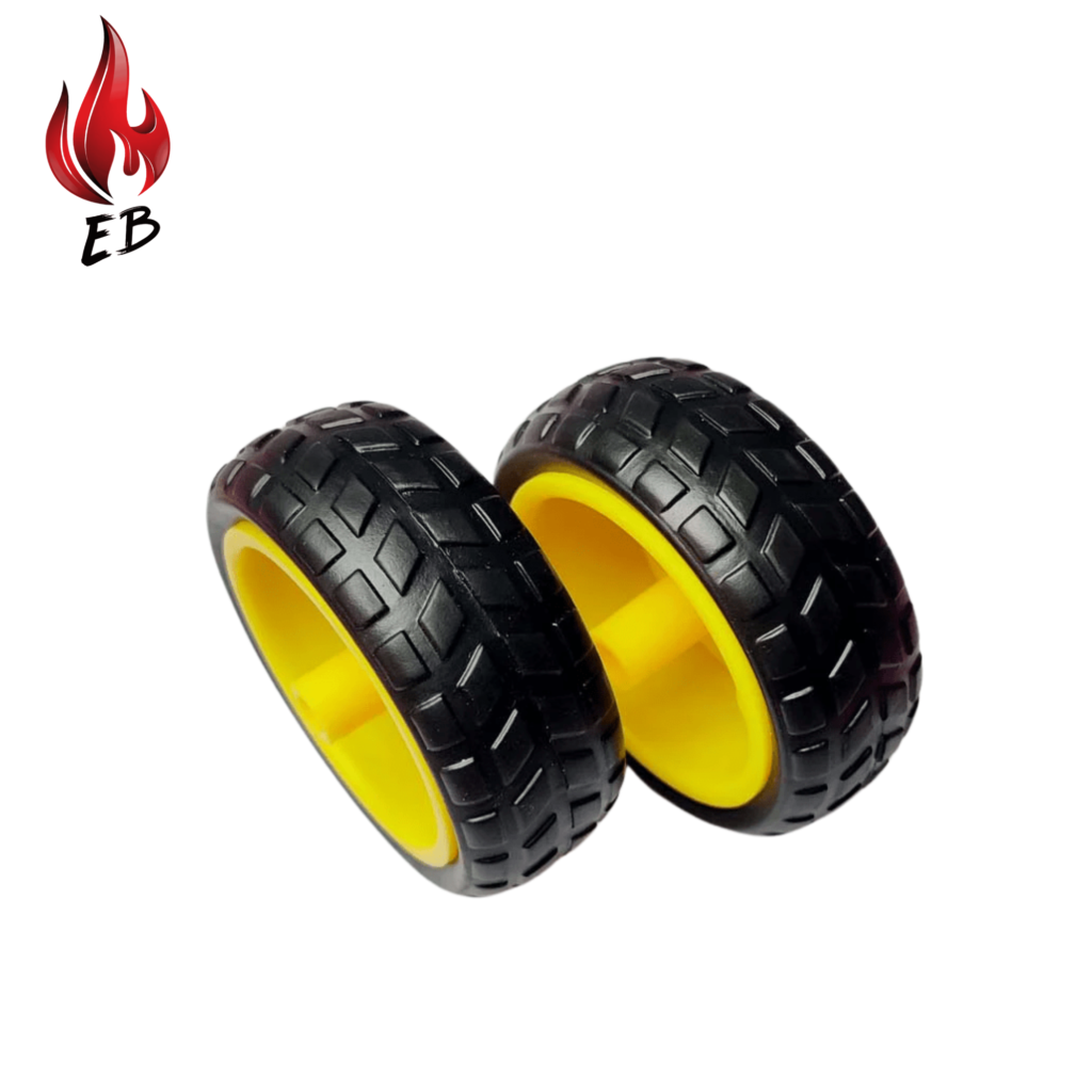 BO Motor Wheels for Robotics and DIY Projects | Electrical Bro