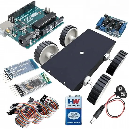 Smartphone-Controlled Bluetooth Car Kit | Electricalbro