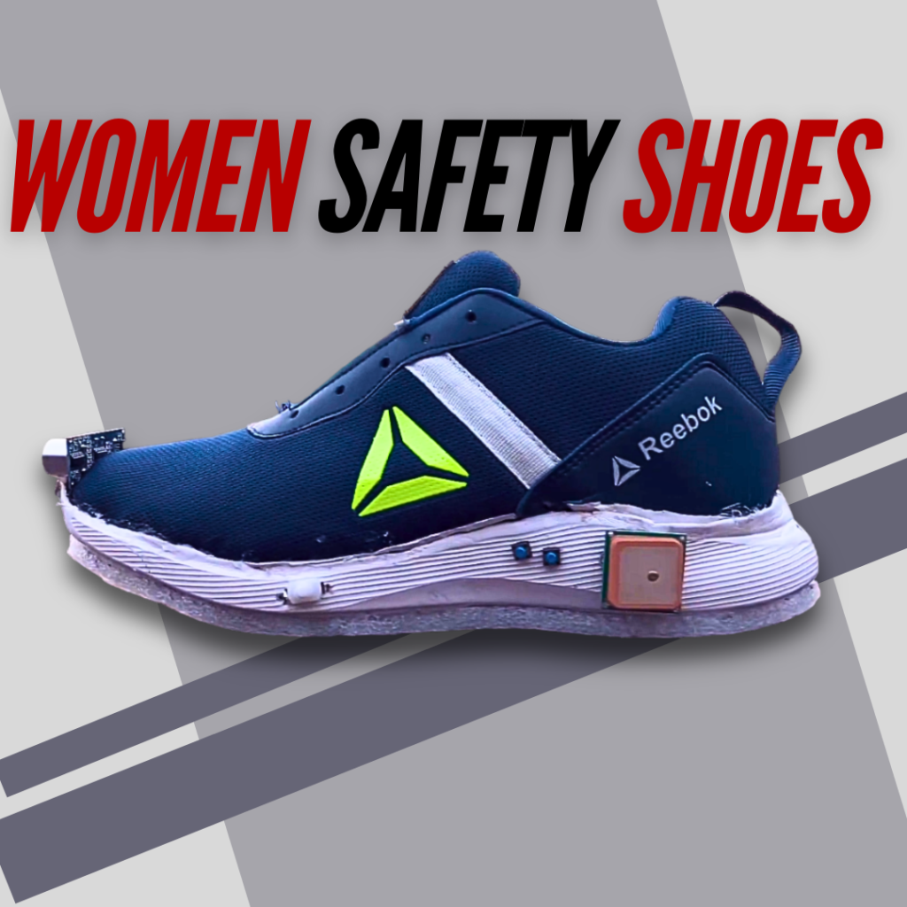 01 Women Safety Shoes - Emergency Call, Location Tracking, Self-Defense ...