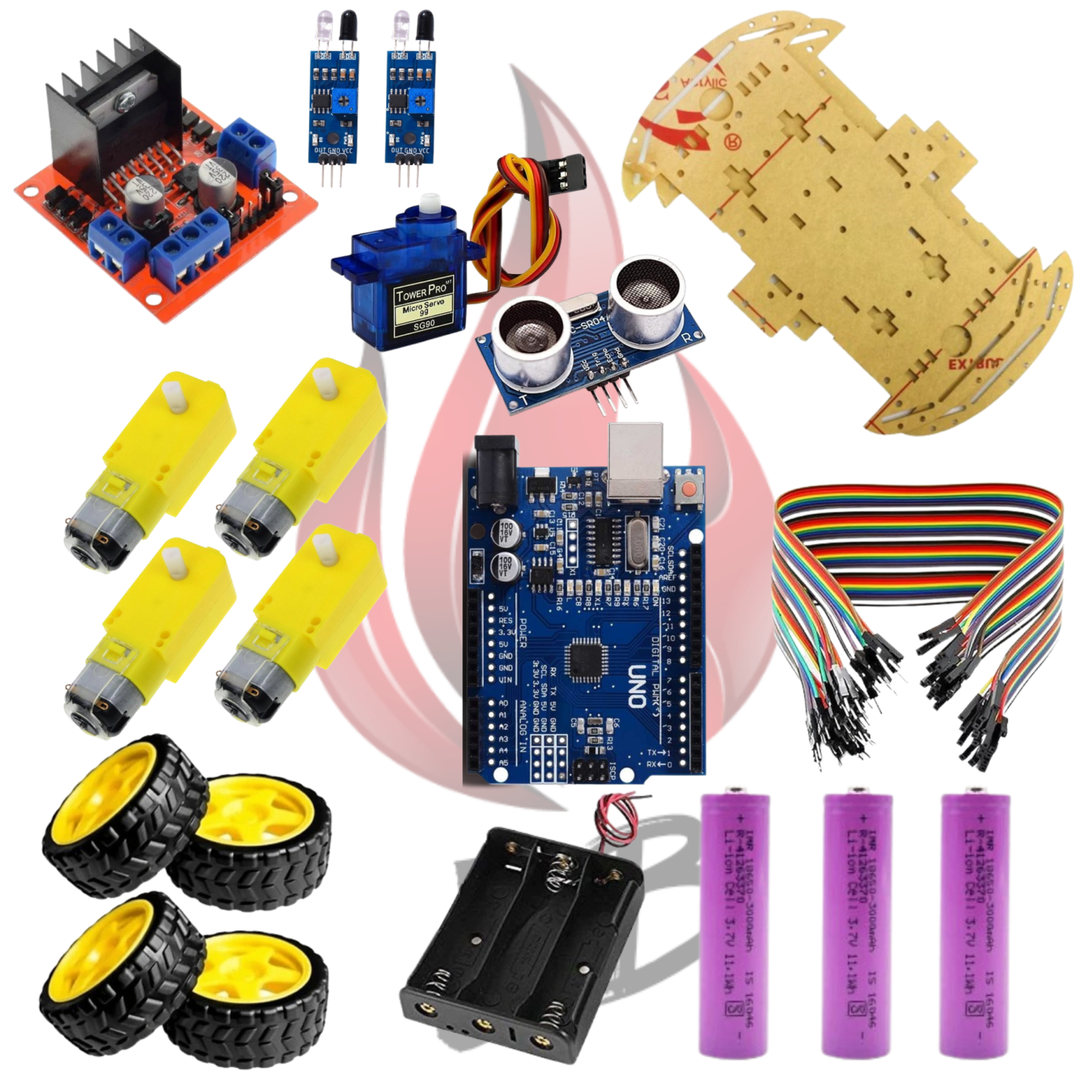DIY Human Following Robot Kit | Humanoid Robot | Best Robotic Kit ...