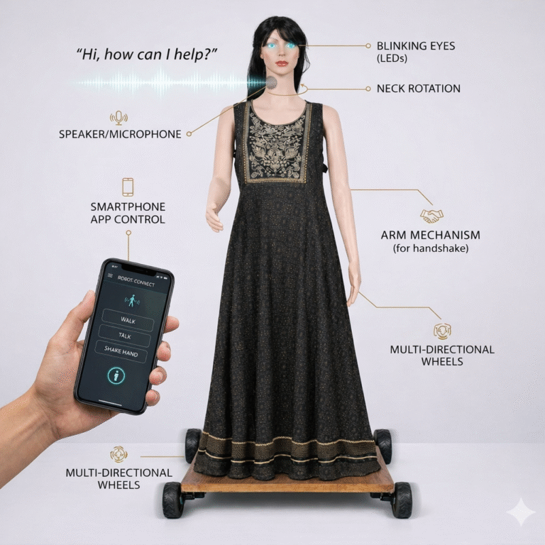 02 Next-Gen AI Humanoid Robot with Voice Interaction, App Control ...